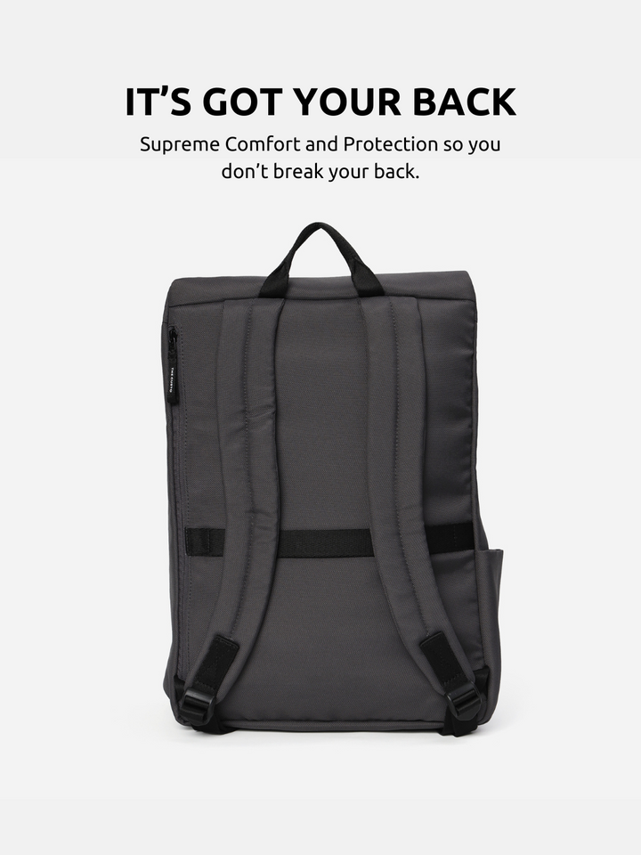 Shop Globetrotter Backpack Online - Slate Grey | The Gusto